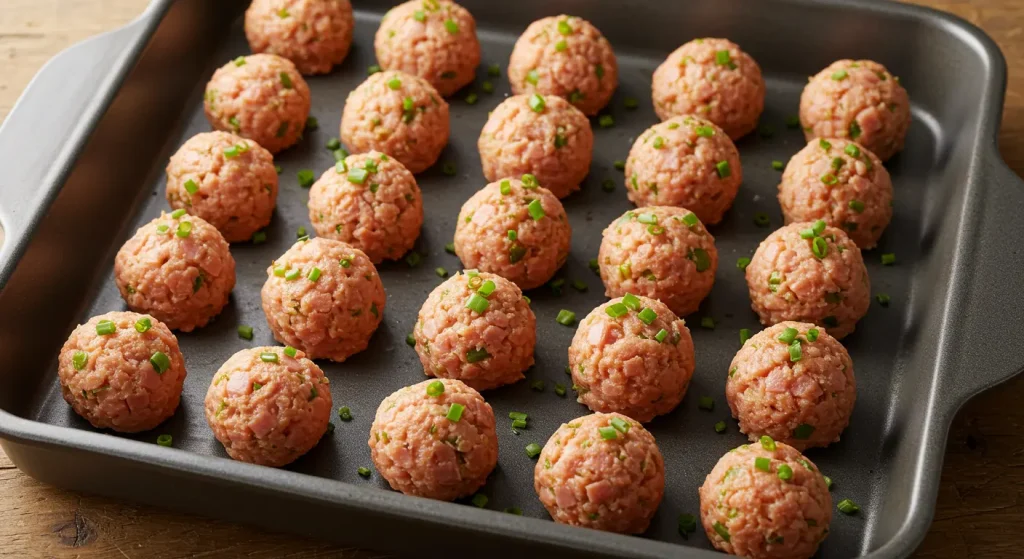 Perfect and Savory Ham Balls Recipe - Marco Food
